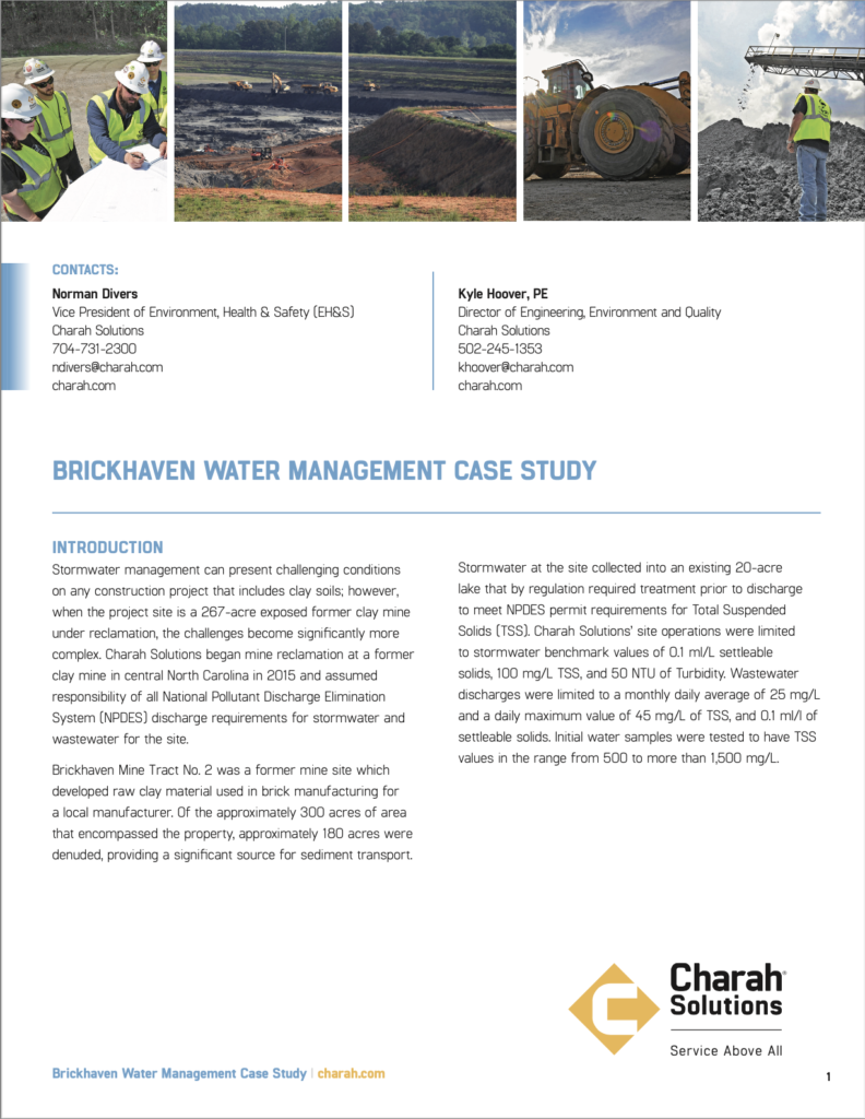 Brochures & SDS | Charah® Solutions
